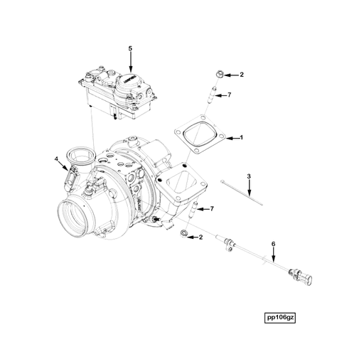 3781368 Cummins | Turbocharger | Source One Parts Center