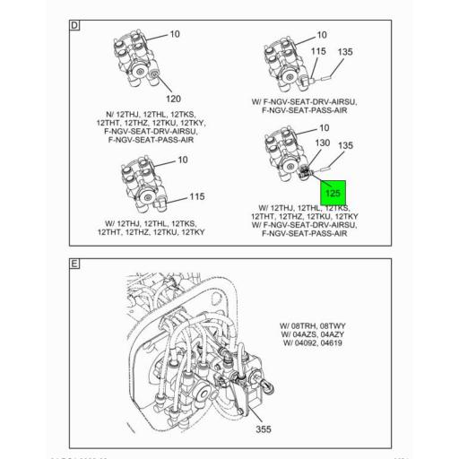 2017495C3 Navistar International | Fitting T-Tube Quick Connect 1/4 in ...