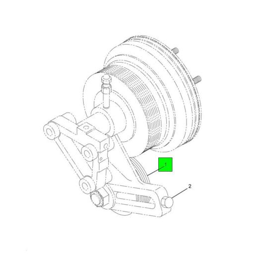 ZBH994007 Navistar International | Fan Pulley Tensioner | Source One ...
