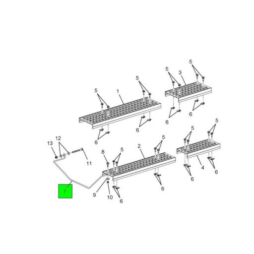 3625396C3 Navistar International | Left-Hand Front Fender Splash Guard ...