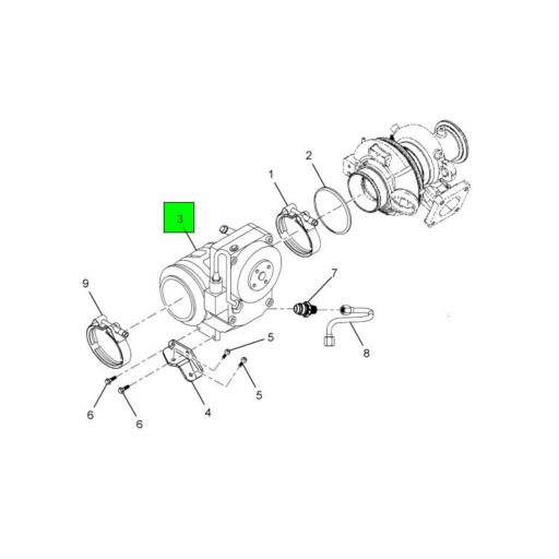 1898911C3 Navistar International | MF7 Thermal Management Valve ...