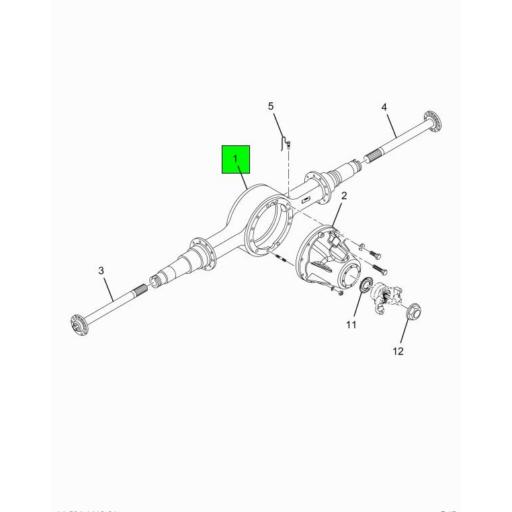 2522070C91 Navistar International | Axle Housing S110LR | Source One ...
