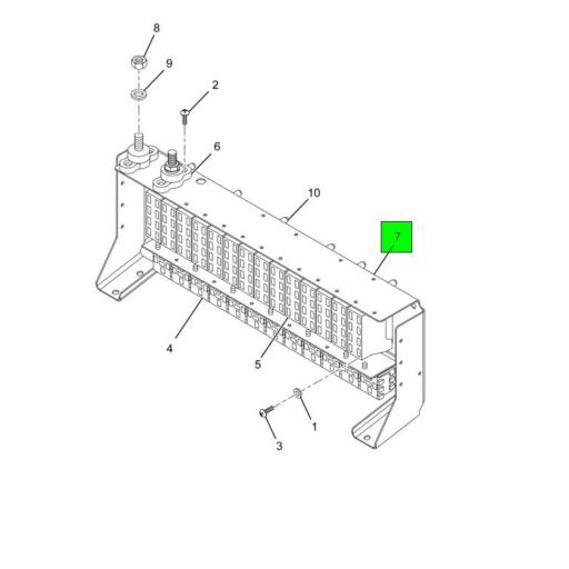 2031587C3 Navistar International | Fuse Panel Bracket | Source One ...