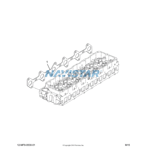 1842033C1 Navistar International | GASKET INTAKE MANIFOLD | Source One ...