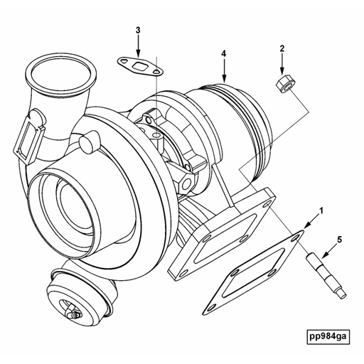 5351628 Cummins | Turbocharger | Source One Parts Center