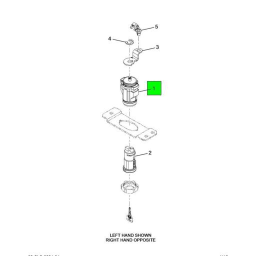 4061815C1 Navistar International | Right-Hand Cab Door Lock | Source ...