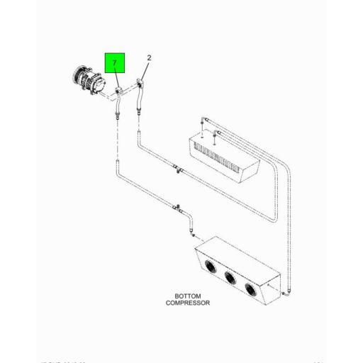 4276337C91 Navistar International | AC Fitting Bus Body Side 10-Clip ...