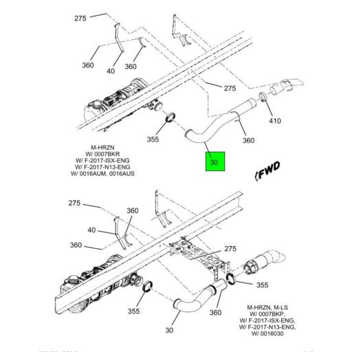 6133144C1 Navistar International | Tail Pipe Intermediate | Source One ...