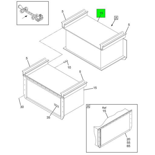 443448001 Navistar International | Tool Box | Source One Parts Center