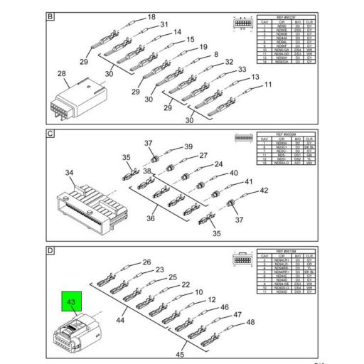3573078C1 Navistar International | Apex Body Connector 28 mm | Source ...