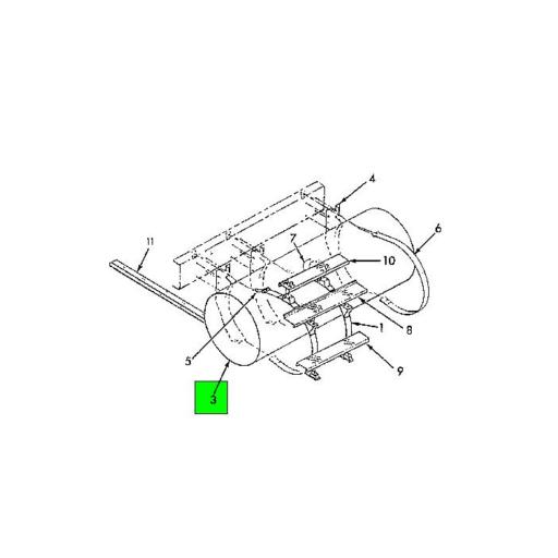 2020002C92 Navistar International | Right-Hand Aluminum Fuel Tank 125 ...