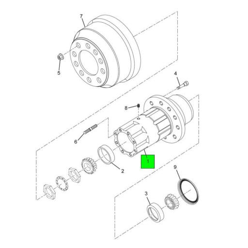 2512105C91 Navistar International | Oil Plug 2760 ABS With Cups Without ...