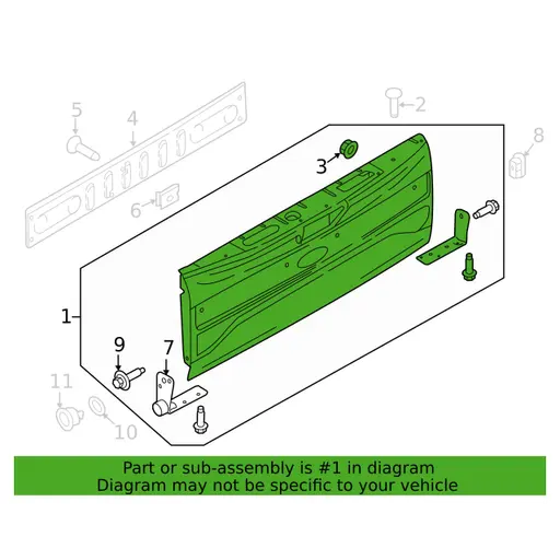 JU5Z14B291J Ford | Power Window Control Module Unit - Left Front ...