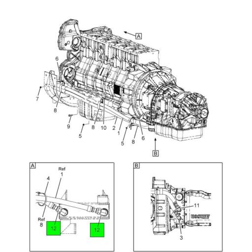 3814092C1 Navistar International | Adapter Without Ring 12 x 16 ...