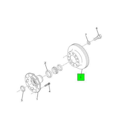 2594594C1 Navistar International | Brake Rotor | Source One Parts Center