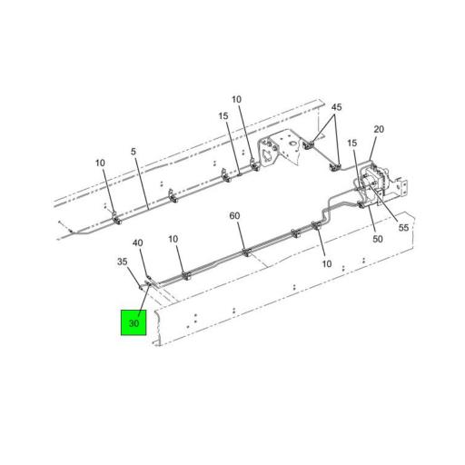 3551747C1 Navistar International | Hydraulic Prime Tube Anchor Footing ...