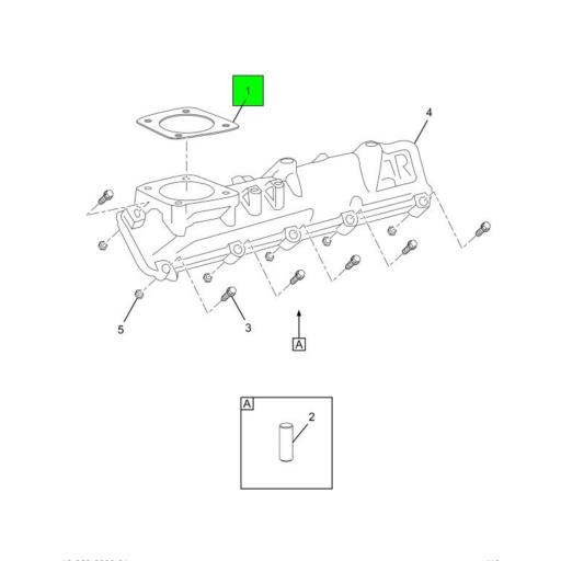 6040481C1 Navistar International | Upper Intake Manifold Seal | Source ...