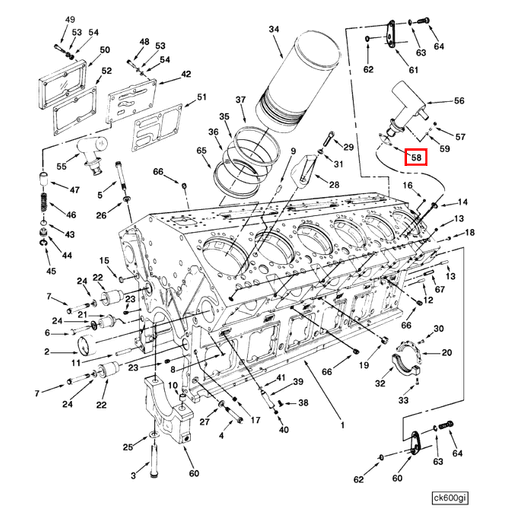 3175032 Cummins | Breather Gasket | Source One Parts Center