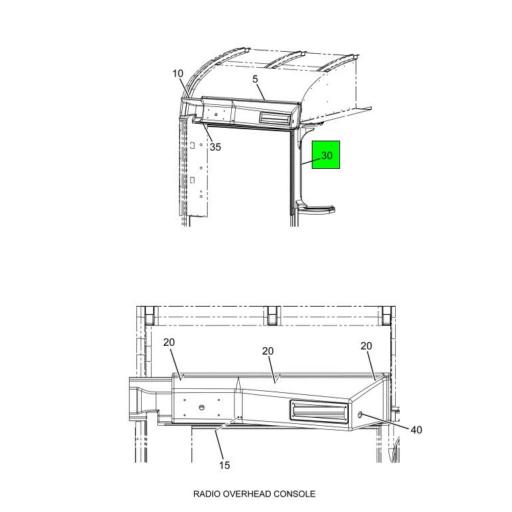 2207439C3 IC Bus | Cowl Front | Source One Parts Center