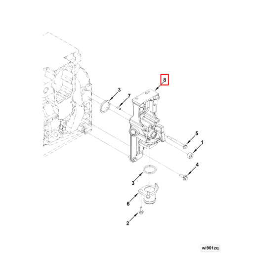 5332619 Cummins | Water Inlet Connection | Source One Parts Center