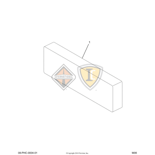 3534054C2 Navistar International | Instrument Panel Cover | Source One ...
