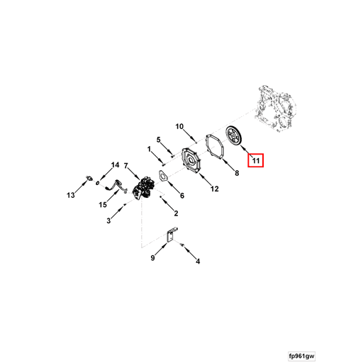 4896616 Cummins | Fuel Pump Gear | Source One Parts Center