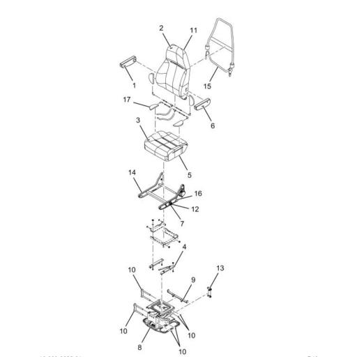 6135191C91 Navistar International | SEAT OCCUPANT NATIONAL HIGH ...
