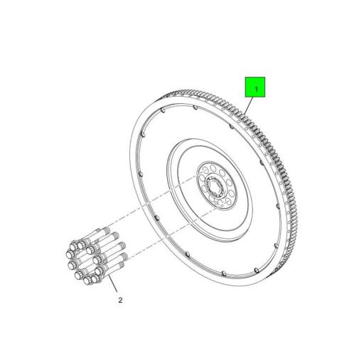 2517650C91 Navistar International | Flywheel Kit 155-Inch | Source One ...