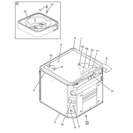 3566675C93 Navistar International | BOX CONSOLE MICROWAVE | Source One ...