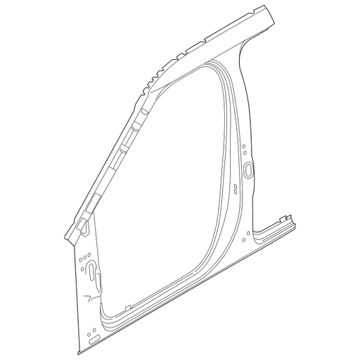 NC5Z78211A10A Ford | Uniside Aperture panel Frame Door | Source One ...