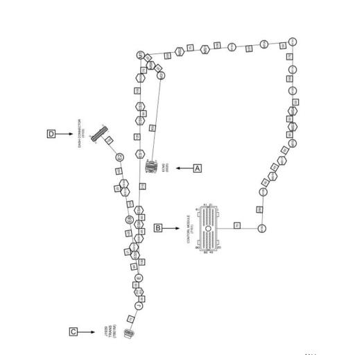 3805696F91 Navistar International | Harness J1939 Data-Link Wiring LCT ...