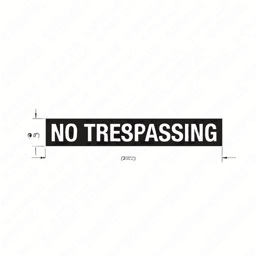 176838 Thomas Built Bus | School Bus No Trespassing Lettering and ...