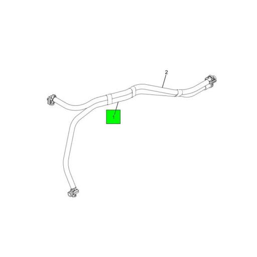 3813413C92 Navistar International | Formed Fuel Line Assembly Tank to ...