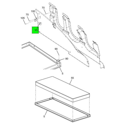 3811233C1 Navistar International | Snap Lock Collar Fastener | Source ...