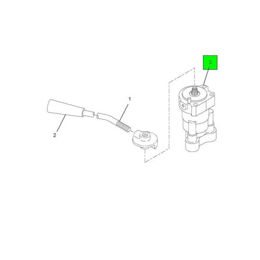 2602614C91 Navistar International | TC-7 Valve Base Left-Hand Handle | Source One Parts Center