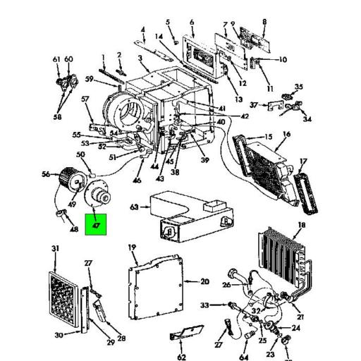 1669786C1 Navistar International | Heater Blower Motor | Source One ...