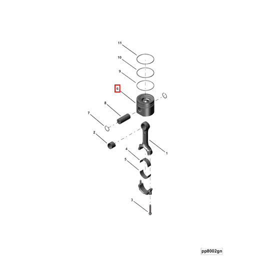 3076811 Cummins | Engine Piston | Source One Parts Center