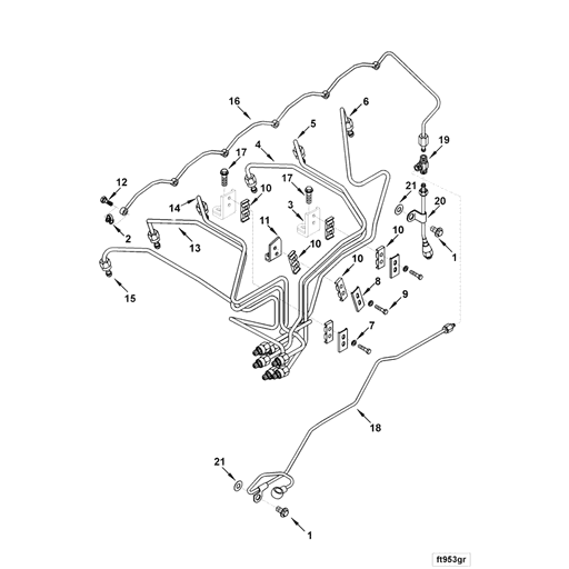 3922064 Cummins | Fuel Drain Tube | Source One Parts Center