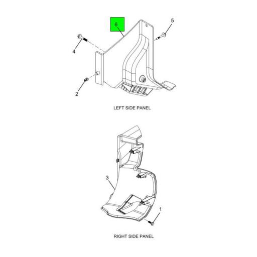 4118237C1 Navistar International | Cowl Trim Panel | Source One Parts ...
