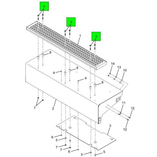 3672985C1 Navistar International | Torx Head Screw Stainless Steel M8 ...