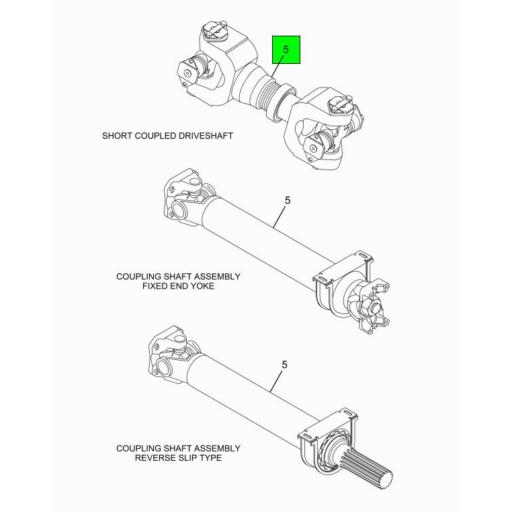 435FTH1630 Navistar International | SPL350 Series Prop Shaft | Source ...