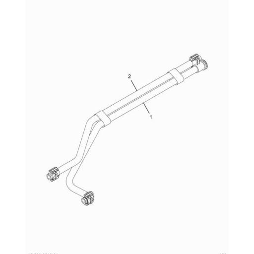 6136185C91 Navistar International | Racor Heated Fuel Line Tube ...