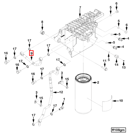 3685986 Cummins | Fuel Hose | Source One Parts Center