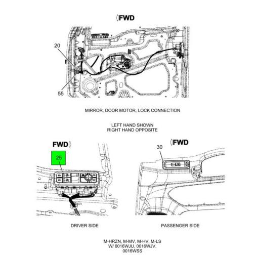 4061965C4 Navistar International | Driver Door POD Electronic Control ...