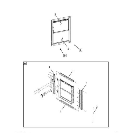 3775875C95 Navistar International | Passenger Emergency Exit Window Bus ...