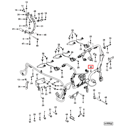 4933210 Cummins | Electronic Control Module Wiring Harness | Source One ...