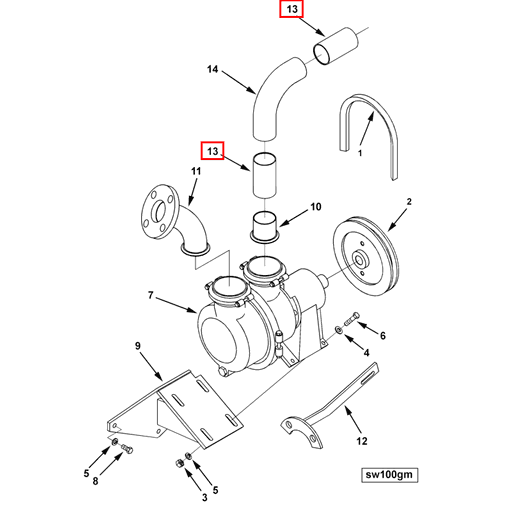 3060824 Cummins | Flexible Coupling | Source One Parts Center