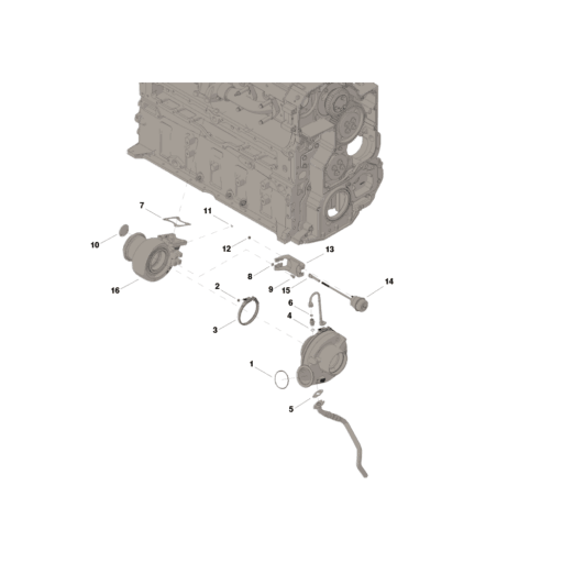 4955848 | Genuine Cummins® Turbine Housing Repair Kit | Source One ...