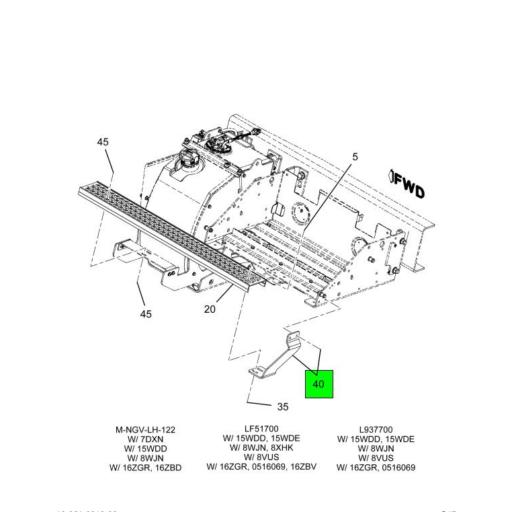 4092618C1 Navistar International | Right Battery Box Step | Source One ...