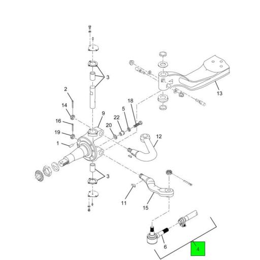 2512495C91 Navistar International | Tie Rod Tube and Tie Rods | Source ...